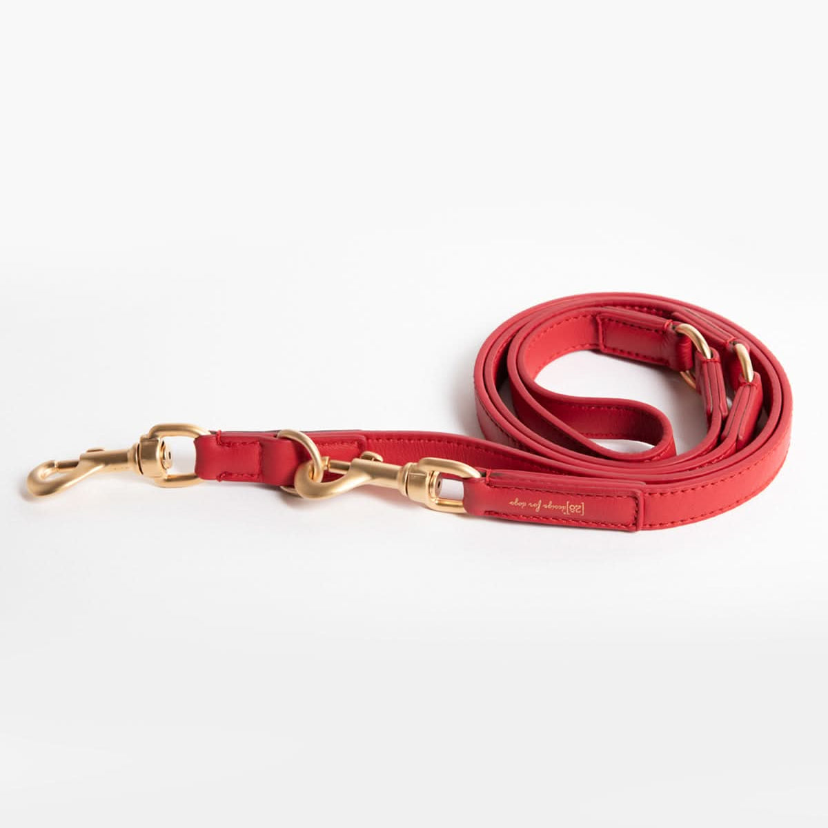 MARIO ADJUSTABLE DOG LEATHER TRAINING LEAD | רצועת עור מתכווננת לכלב ...